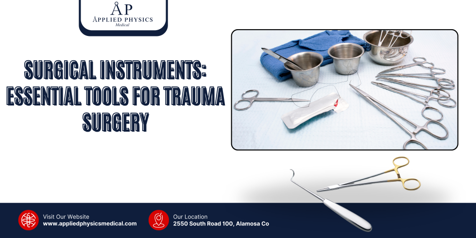 Surgical Instruments: Essential Tools for Trauma Surgery | Applied ...